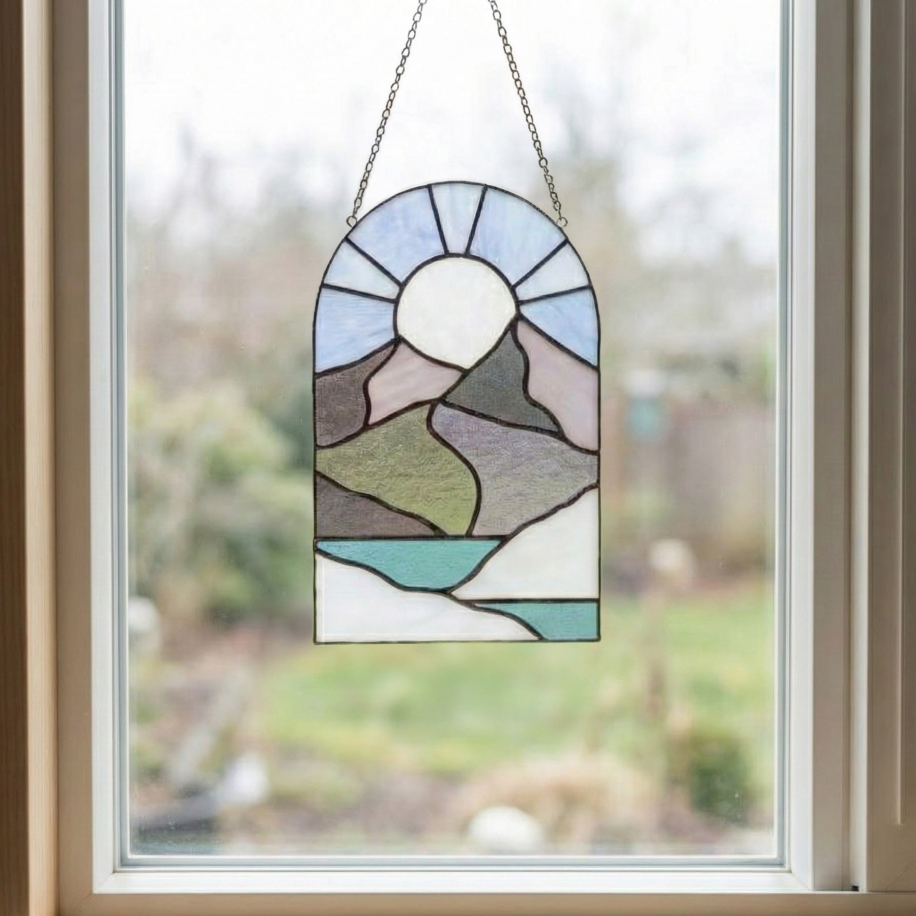 Stained Glass Landscape Patterns - Unique Designs for Stained Glass ...