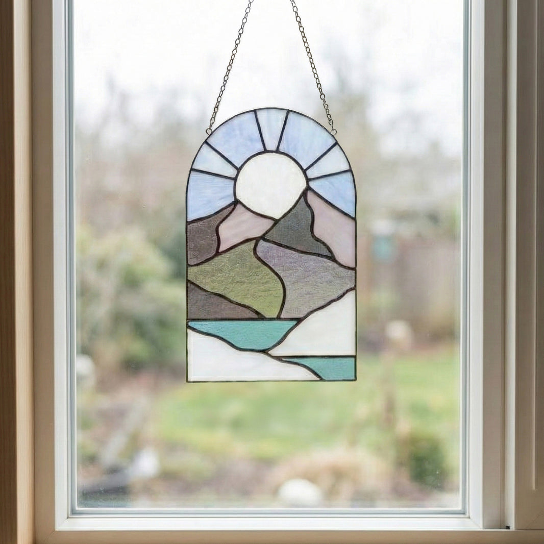 Stained Glass Landscape Patterns - Unique Designs for Stained Glass ...