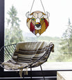Sweet Buffalo Stained Glass Pattern - GlassyRock Arts - GlassyRock Arts