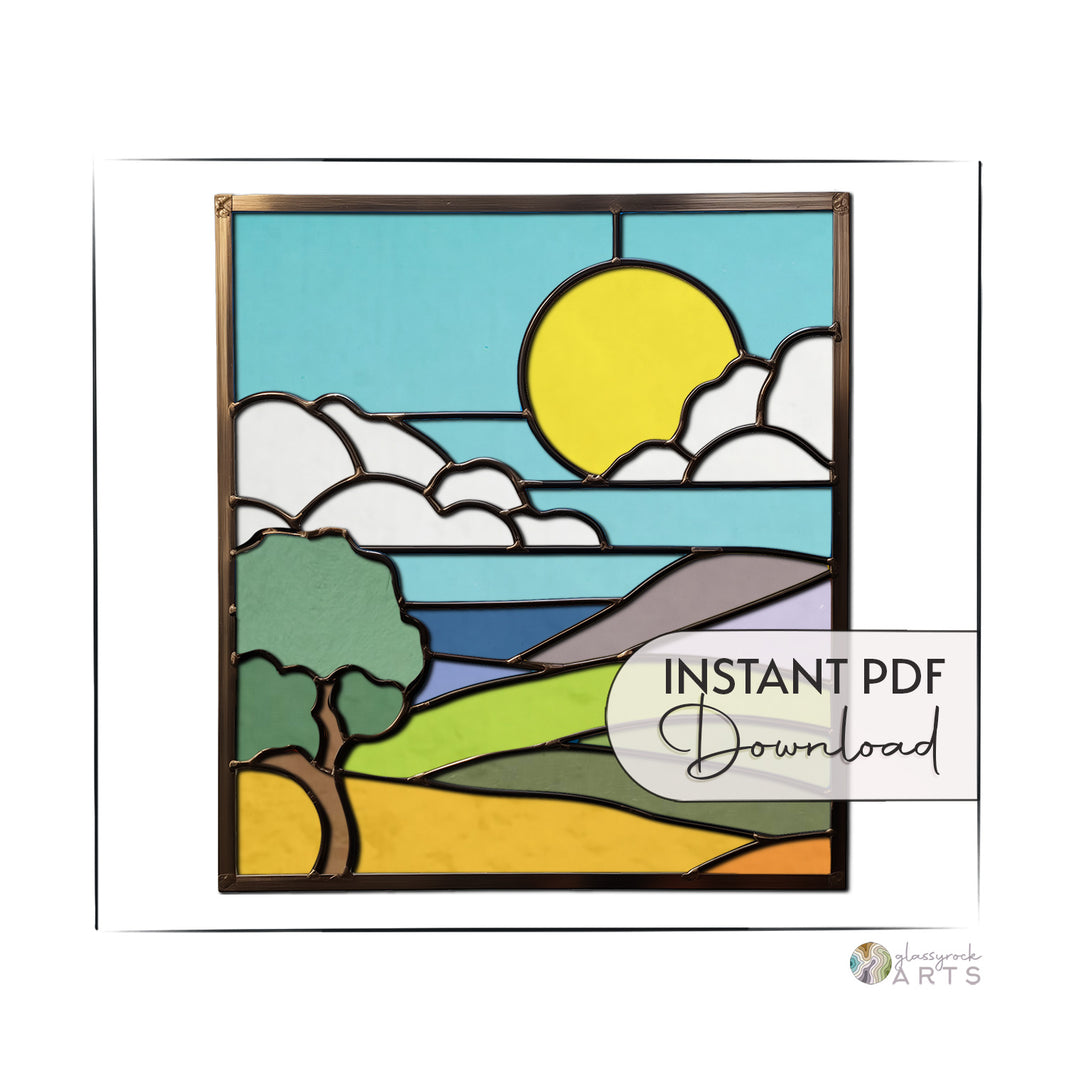 Unique Stained Glass Patterns - Beginner to Advanced – GlassyRock Arts