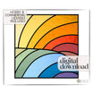 Square Abstract Rainbow Stained Glass Pattern – GlassyRock Arts