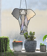 Elephant Stained Glass Pattern - GlassyRock Arts - GlassyRock Arts