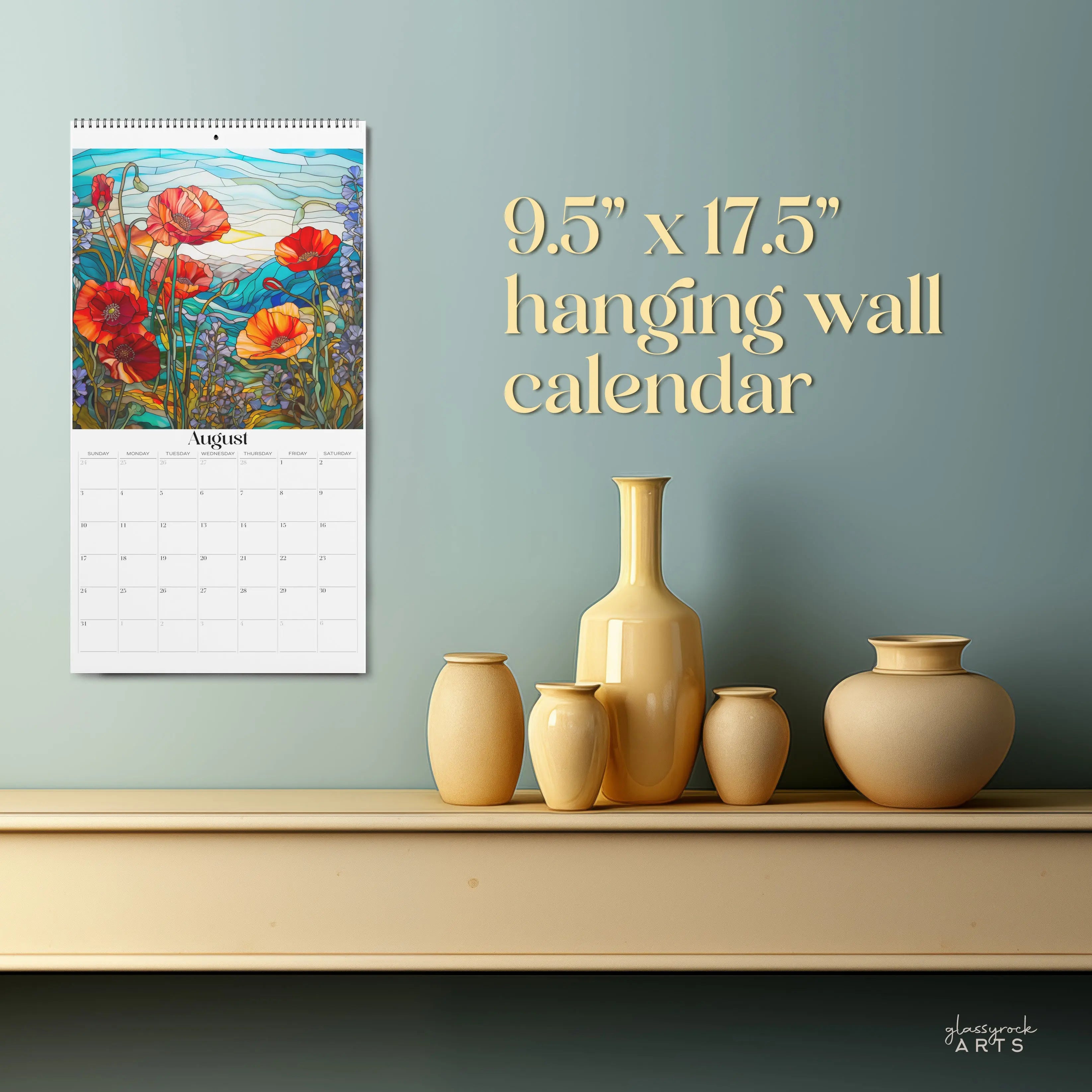 Stained Glass Flowers Artwork, Gifts & Patterns – GlassyRock Arts