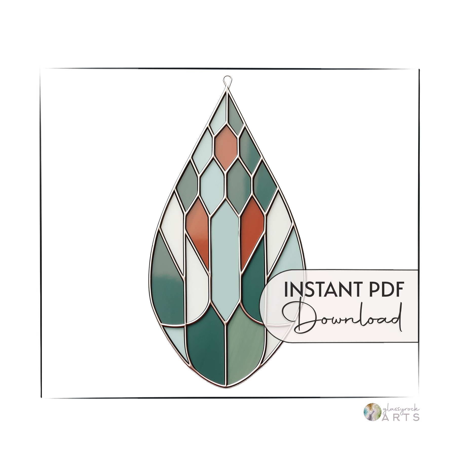 Unique Stained Glass Patterns - Beginner to Advanced – GlassyRock Arts