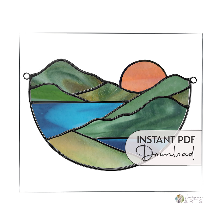 Unique Stained Glass Patterns - Beginner to Advanced – GlassyRock Arts