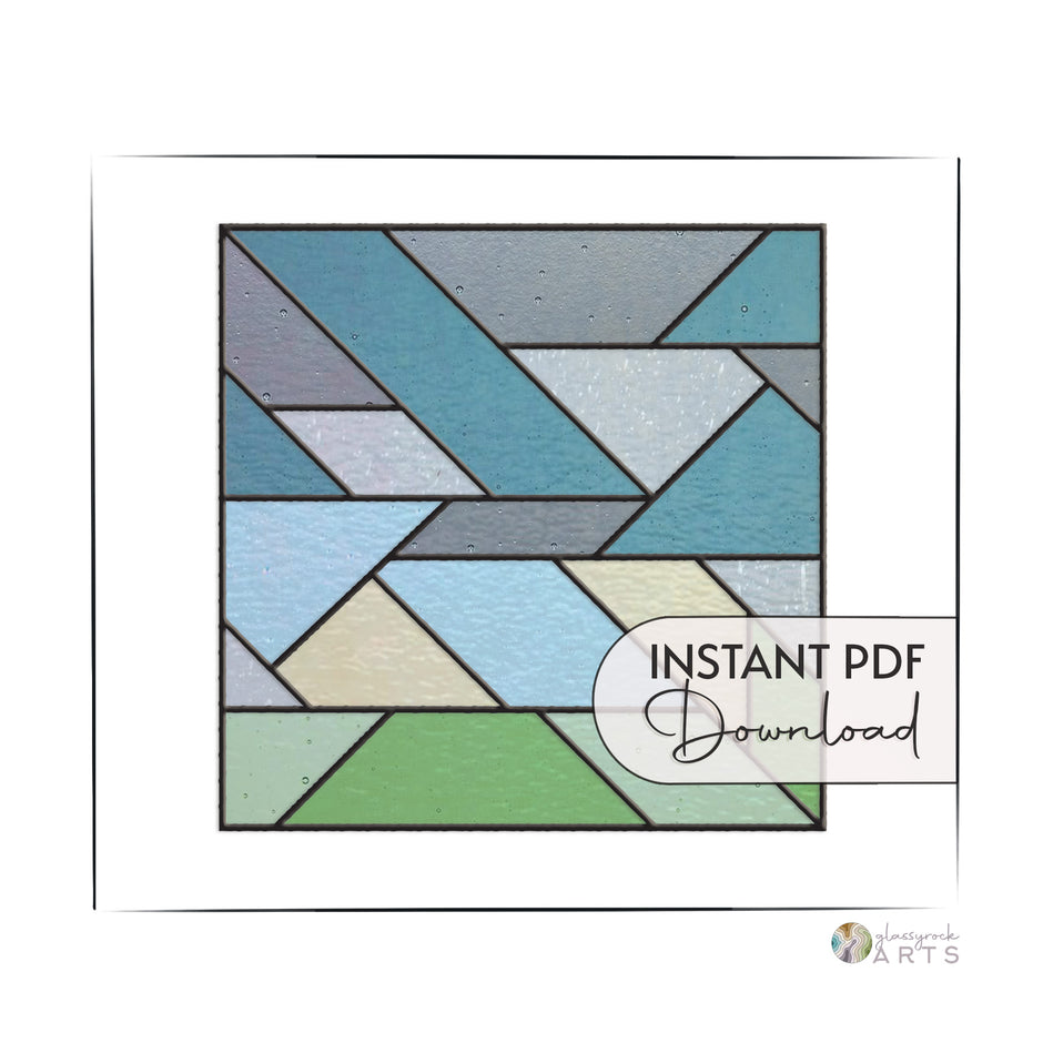 Beginner Stained Glass Patterns & Designs – GlassyRock Arts